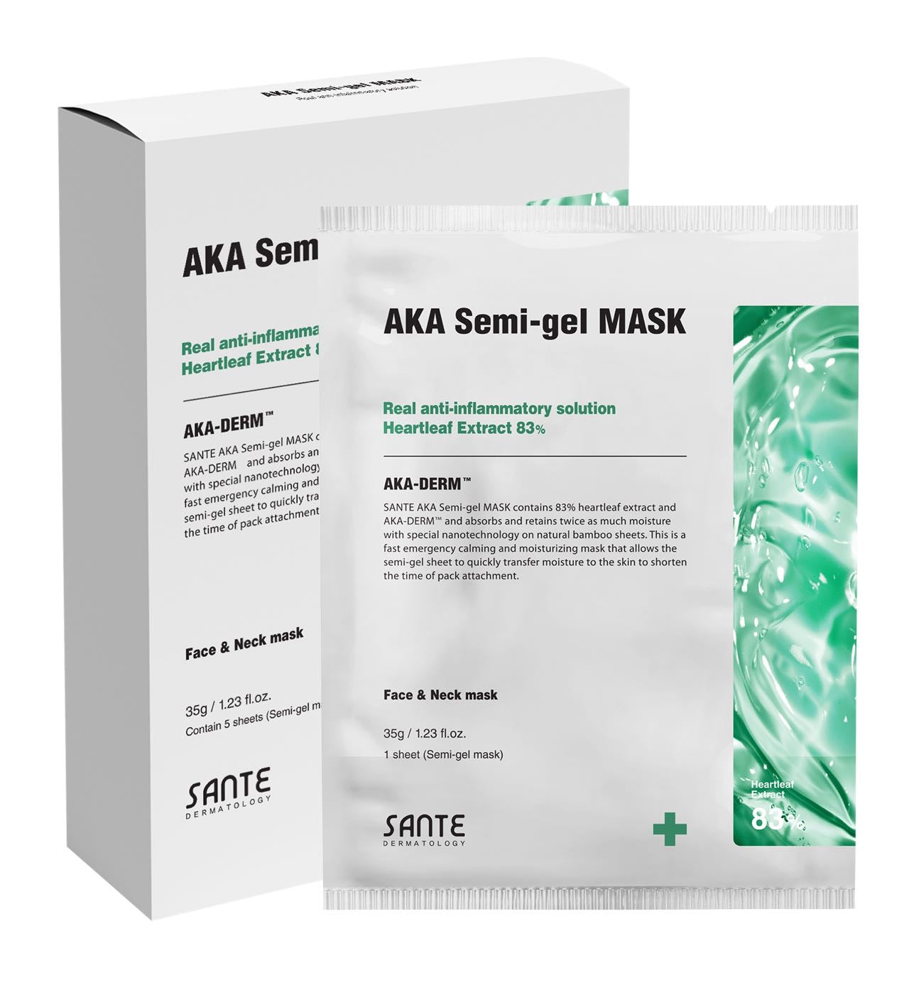 Sante AKA Semi -Gel Mask ( Face & Neck Mask ) – isovcanada